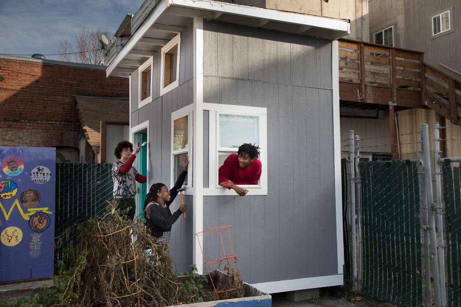 A little hope for a homeless solution: Tiny housing units sprout in the ... A little hope for a homeless solution: Tiny housing units sprout in the ...